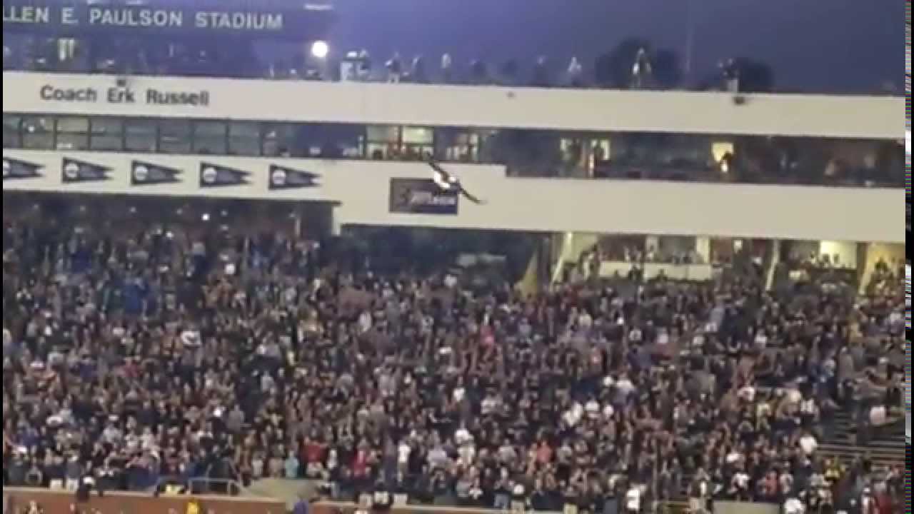 Freedom's Flight Georgia Southern vs App State 2014 - YouTube