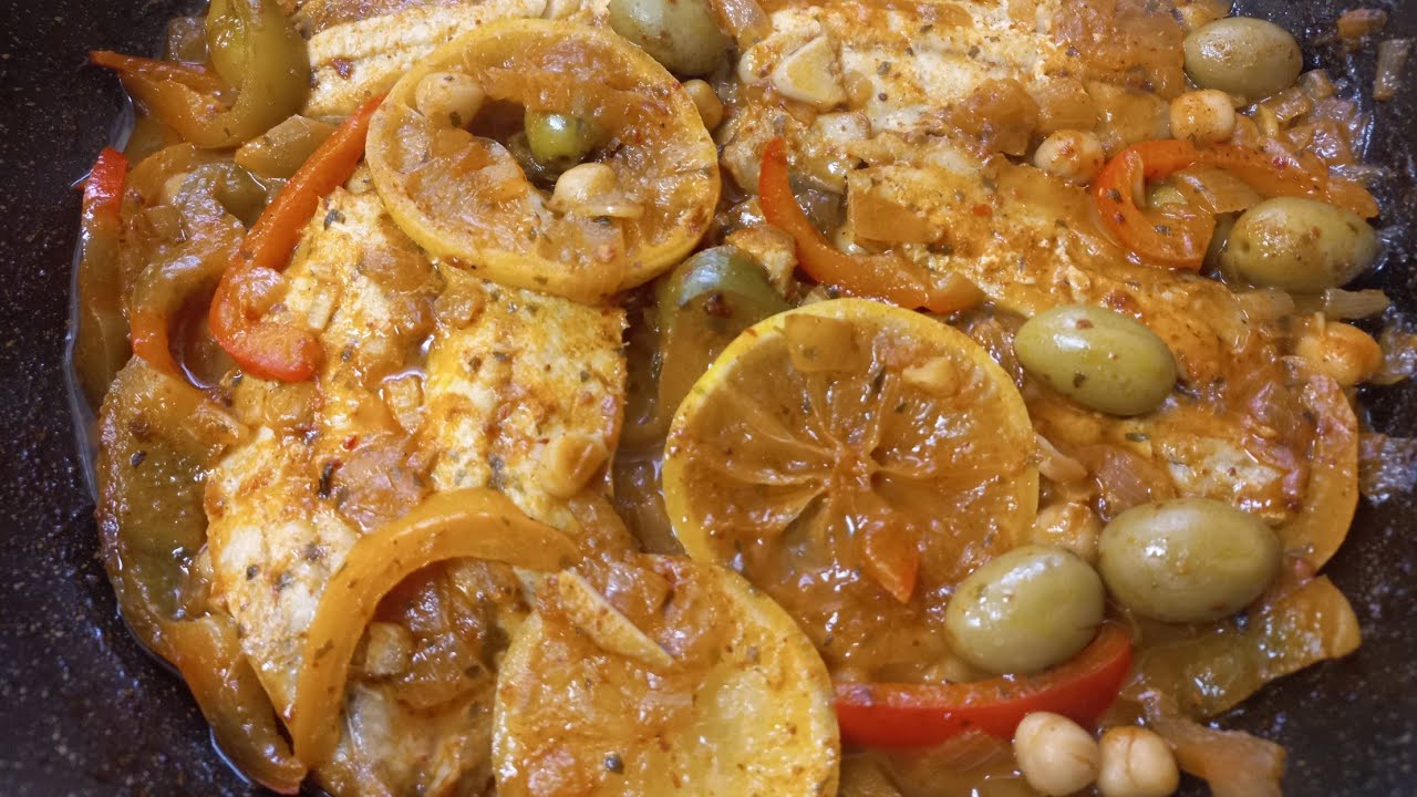 Moroccan style fish recipe - YouTube