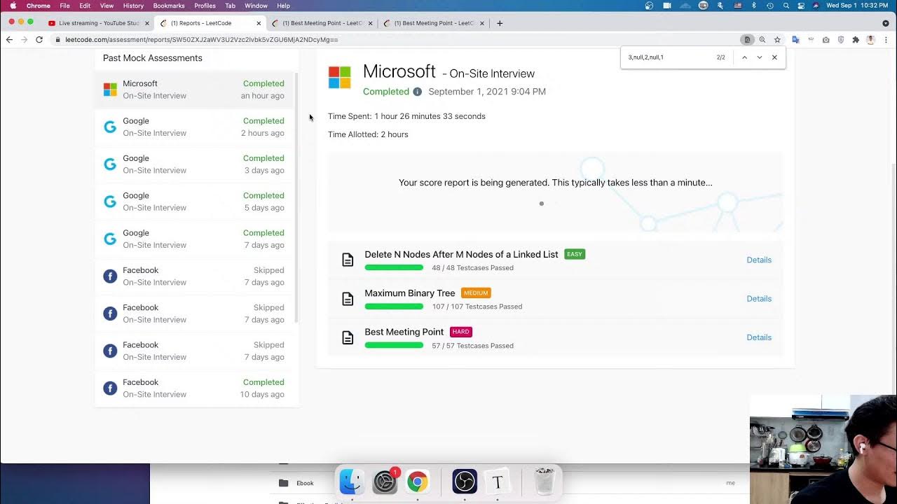 Global Livecoding #11: Solve Google & Microsoft Onsite Interview ...