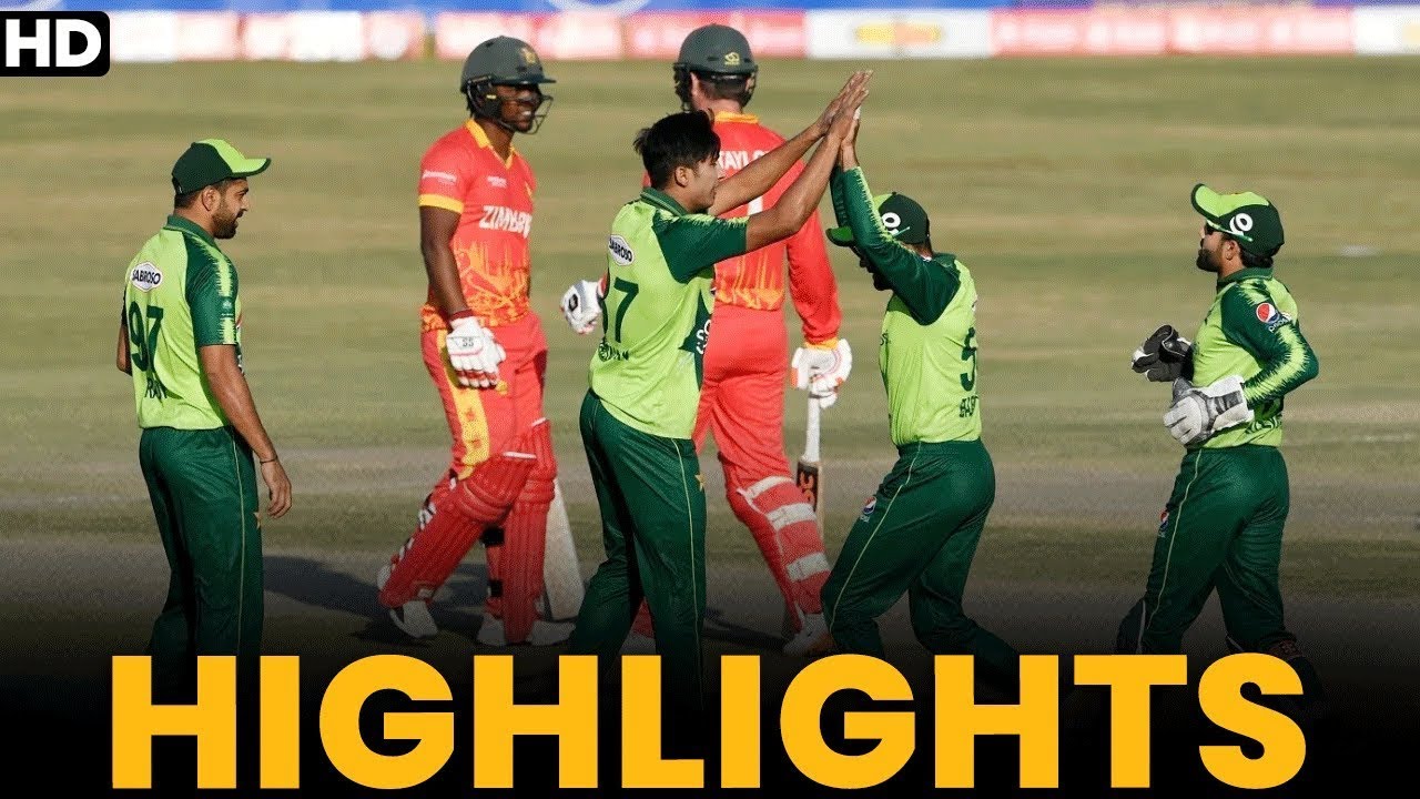 Pak vs Zim full match highlights| Pakistan Vs Zimbabwe | t20world cup ...