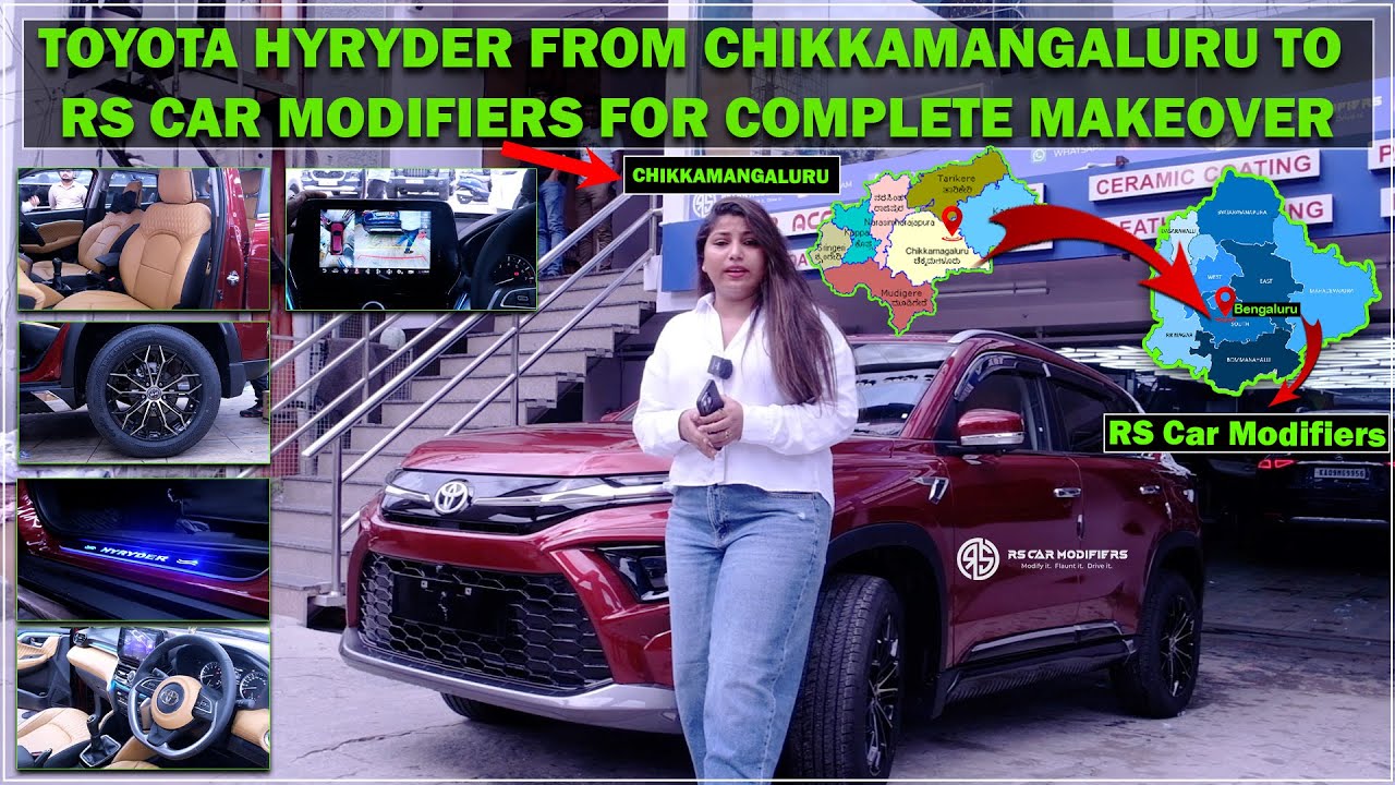 TOYOTA HYRYDER FROM CHIKKAMANGALURU TO RS CAR MODIFIERS FOR COMPLETE ...