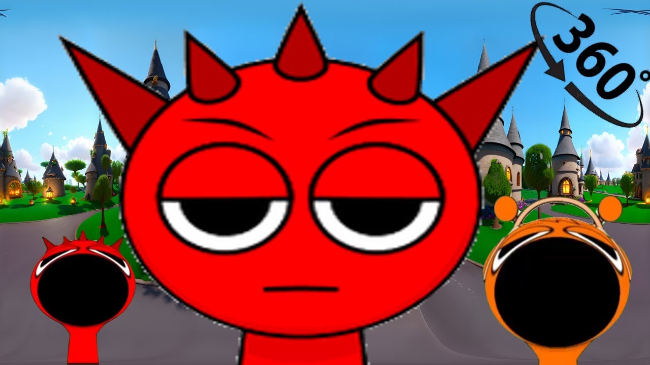 Singing Incredibox Sprunki Can you find Red Raddy Incredibox Sprunki in ...