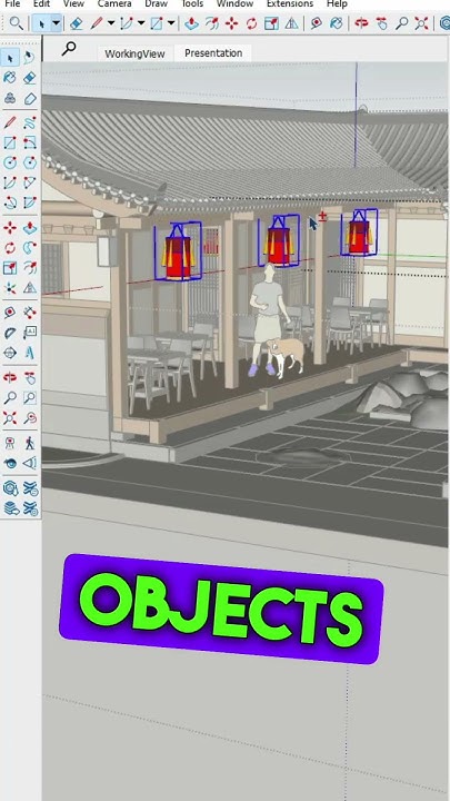 Quickly move objects into and out of groups in #sketchup with Paste In Place! - YouTube