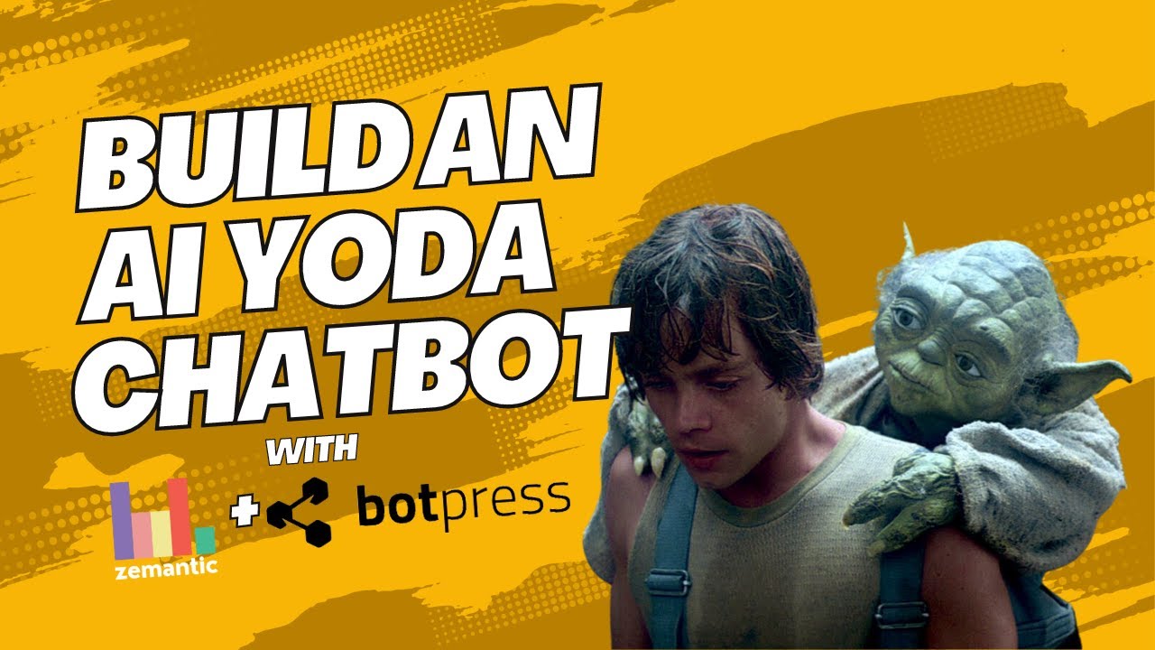 Create Your Own Personal AI Yoda - Easy AI Persona Bots With Zemantic AI and Botpress - YouTube