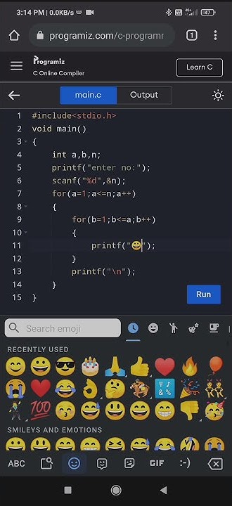 Print emoji 😎in C programming language 😊||Cse status video||#codewithamitanshu - YouTube