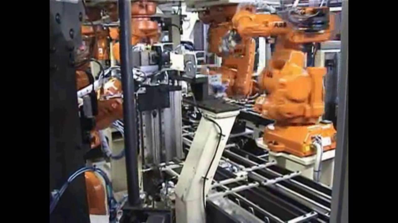 Automotive Hinge Assembly Line - YouTube