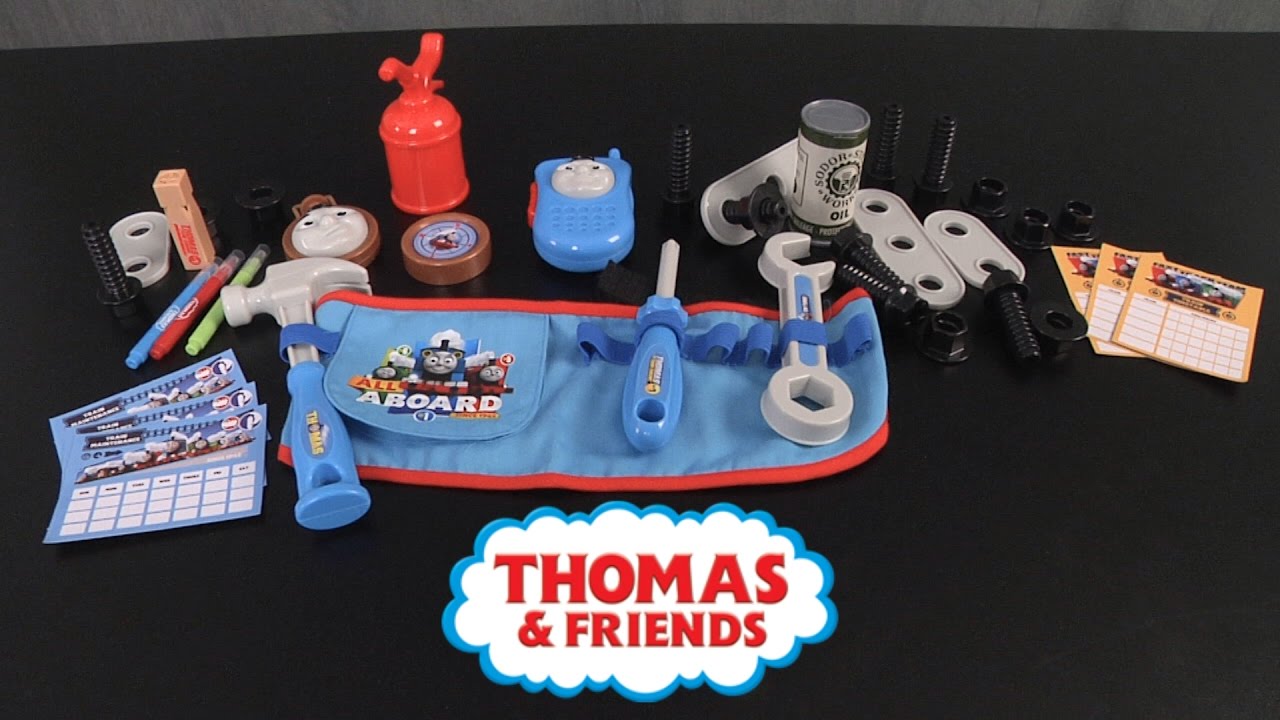 Thomas & Friends Engineer's Tool Kit from The Bridge Direct - YouTube