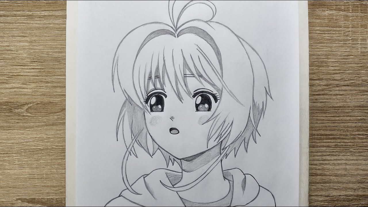 How To Draw Sakura Kinomoto [ CARDCAPTOR SAKURA ] - YouTube