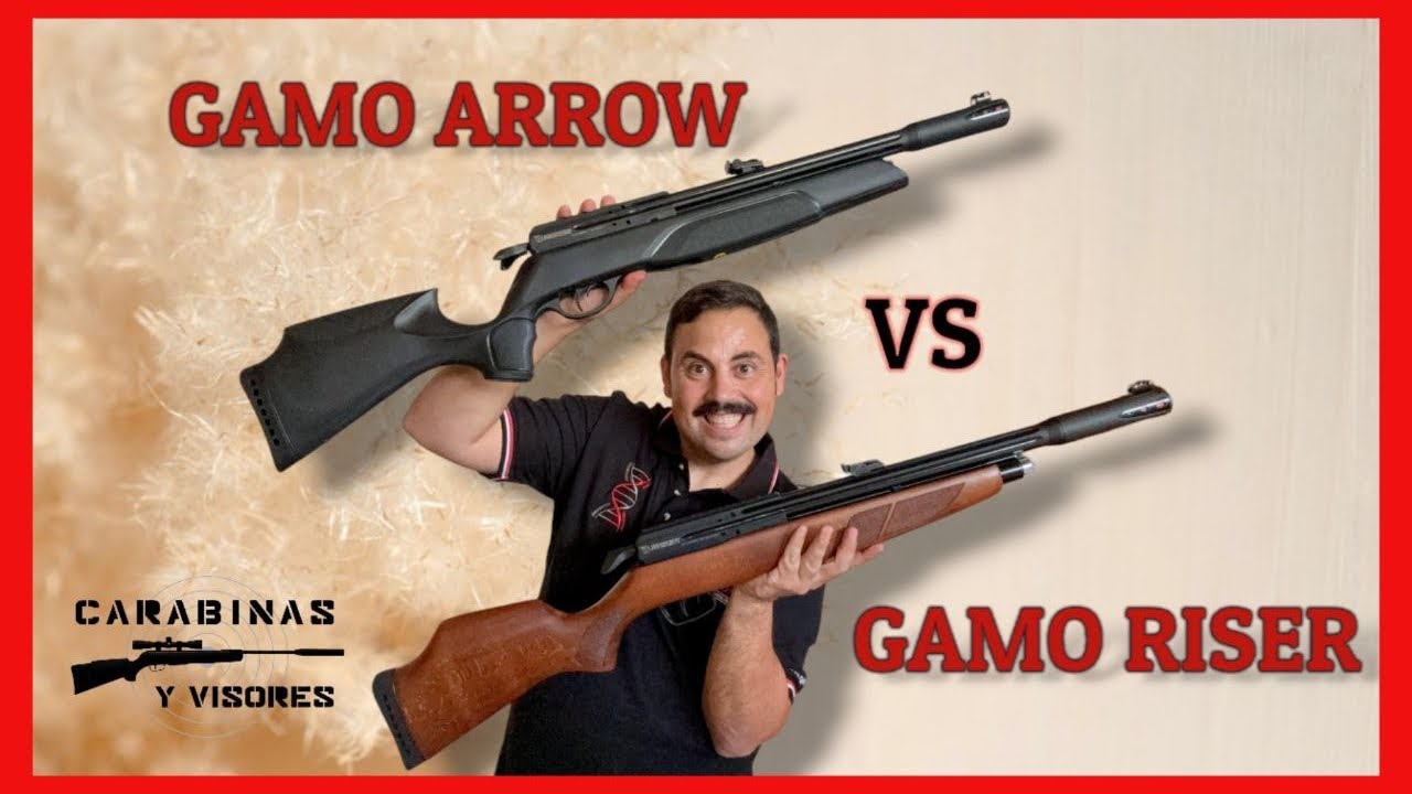 Comparativa Gamo Arrow y Gamo Riser PCP - YouTube