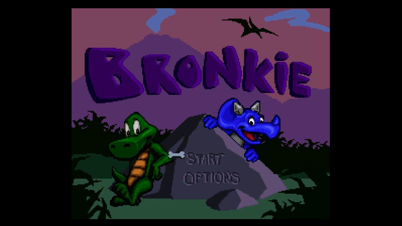 Bronkie the Bronchiasaurus - Super Nintendo - 1995 [Eye Catch] - YouTube