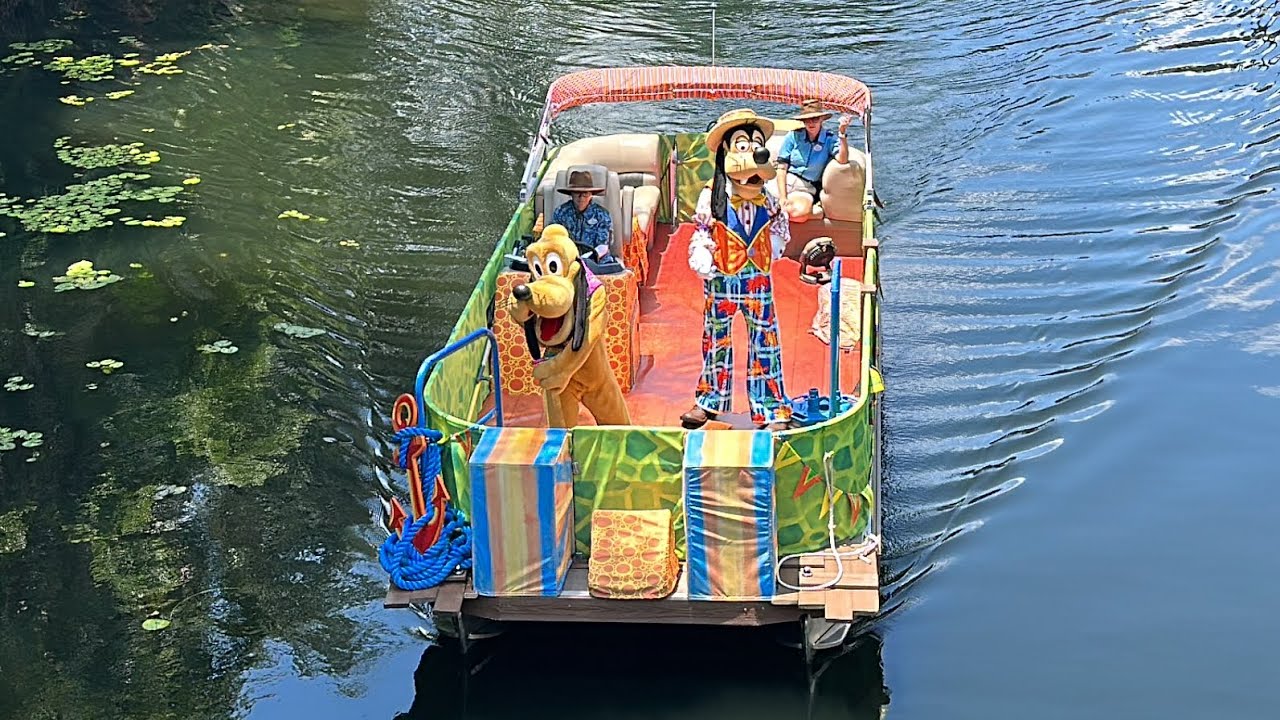 Disney Animal Kingdom-Goofy and Pluto boat ride - YouTube