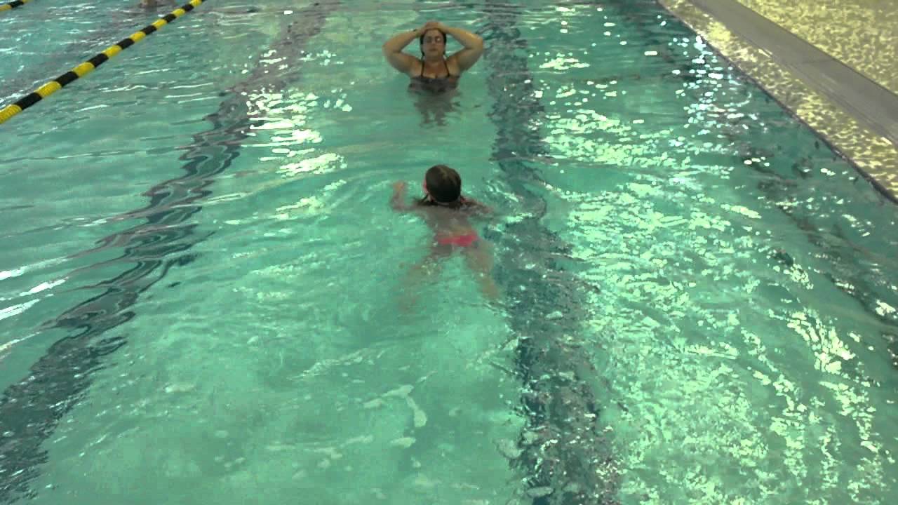 Brooklynn swimming - YouTube