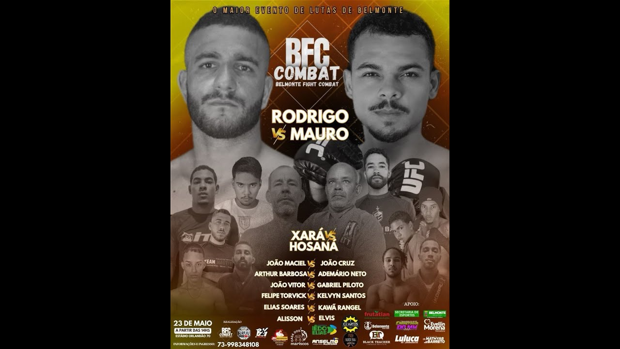 BFC COMBAT-BELMONTE-BA - YouTube