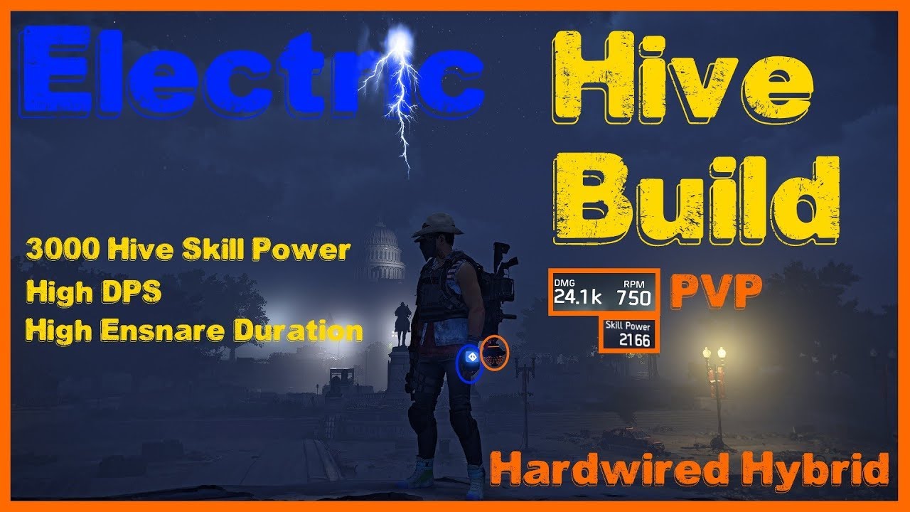 The Division 2 | Electric Hive Build | DPS Skill Hybrid - YouTube