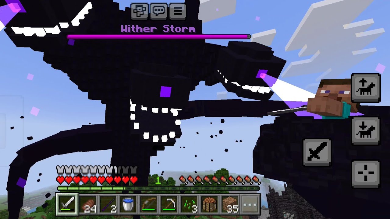 FLIZER'S WITHER STORM ADDON Showcase || Released - YouTube