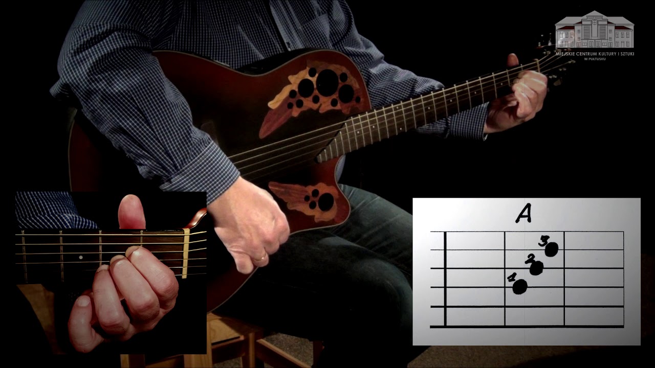 Podstawy nauki gry na gitarze - lekcja 5 „akordy" - YouTube
