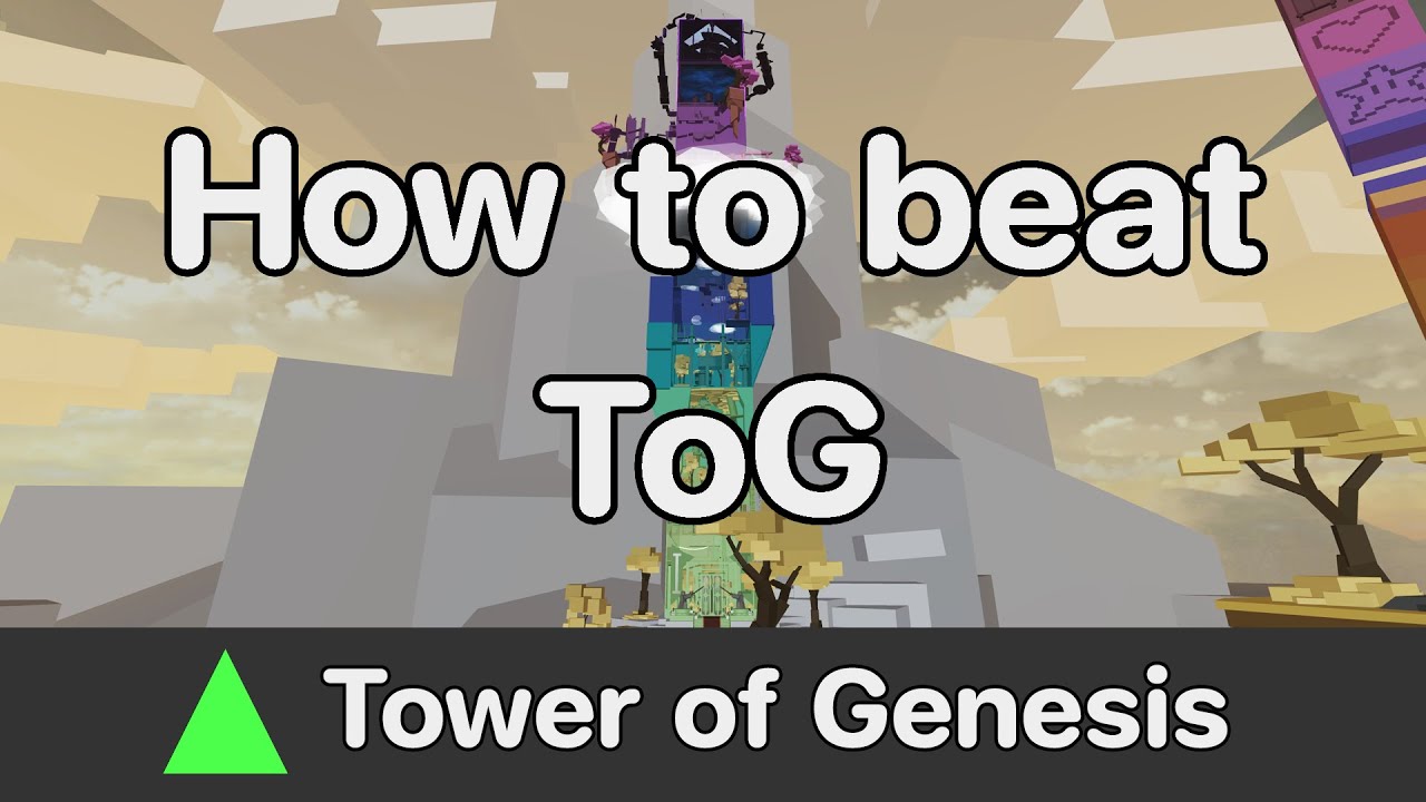 EToH - Tower of Genesis (ToG) guide - YouTube