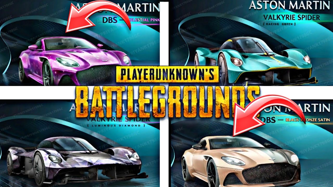 Pubg Mobile Next Collaboration With Aston Martin Aston Martin Car In