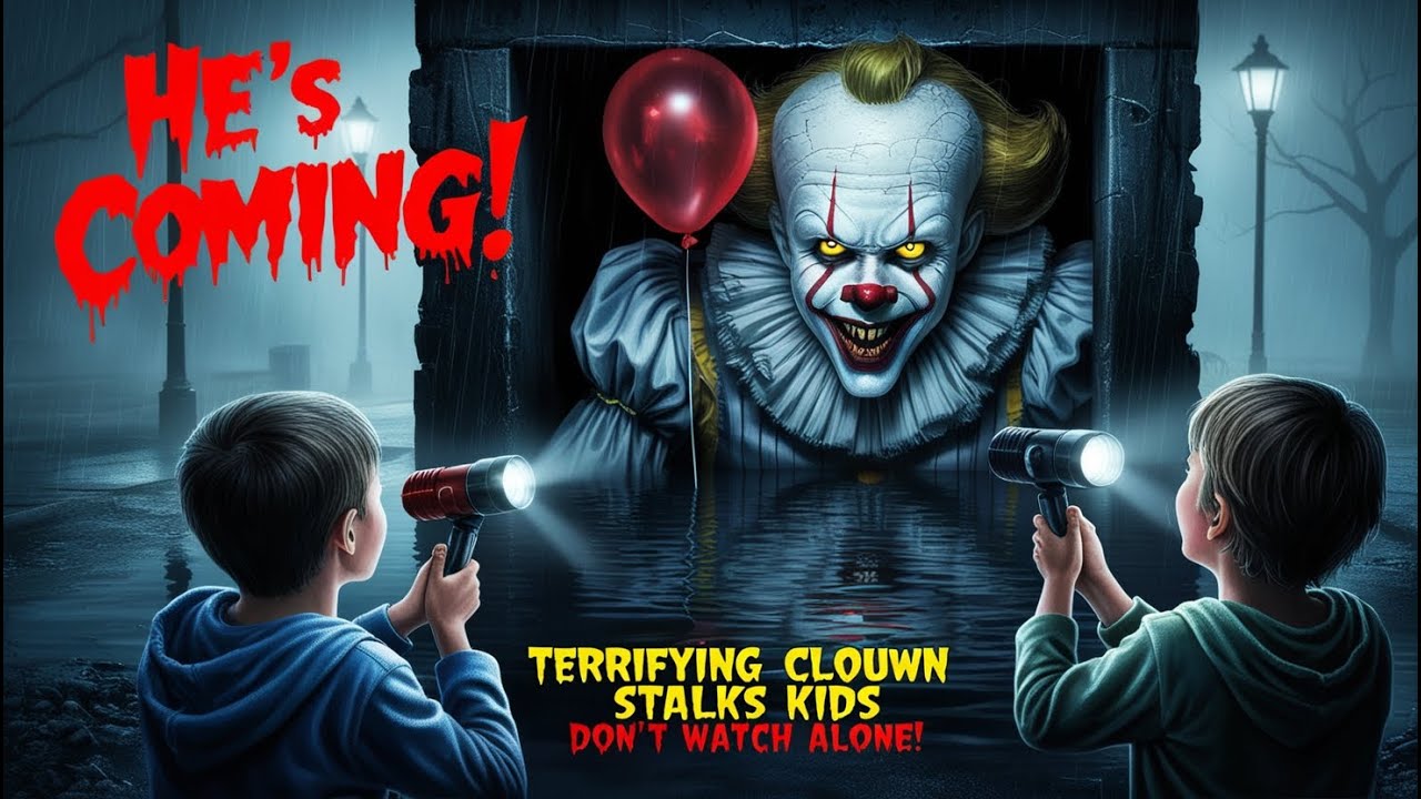 Terrifying Clown Stalks Kids | IT Horror Fan Film | Don’t Watch Alone# ...