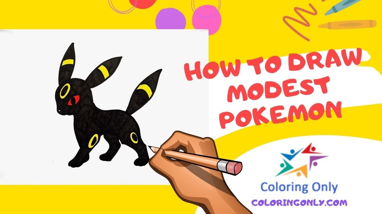How to Draw Modest Pokemon - YouTube