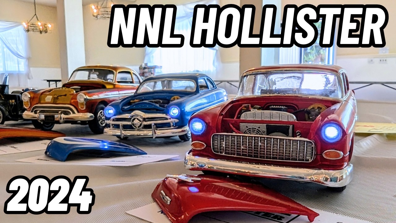 NNL Hollister 2024 Model Car Show (Plus Bonus Real Car Show) - YouTube