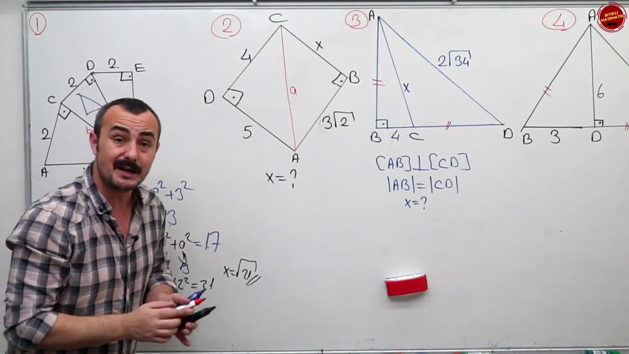 Dik Üçgen 1 TYT- AYT Geometri (PDF EKLİ) - YouTube