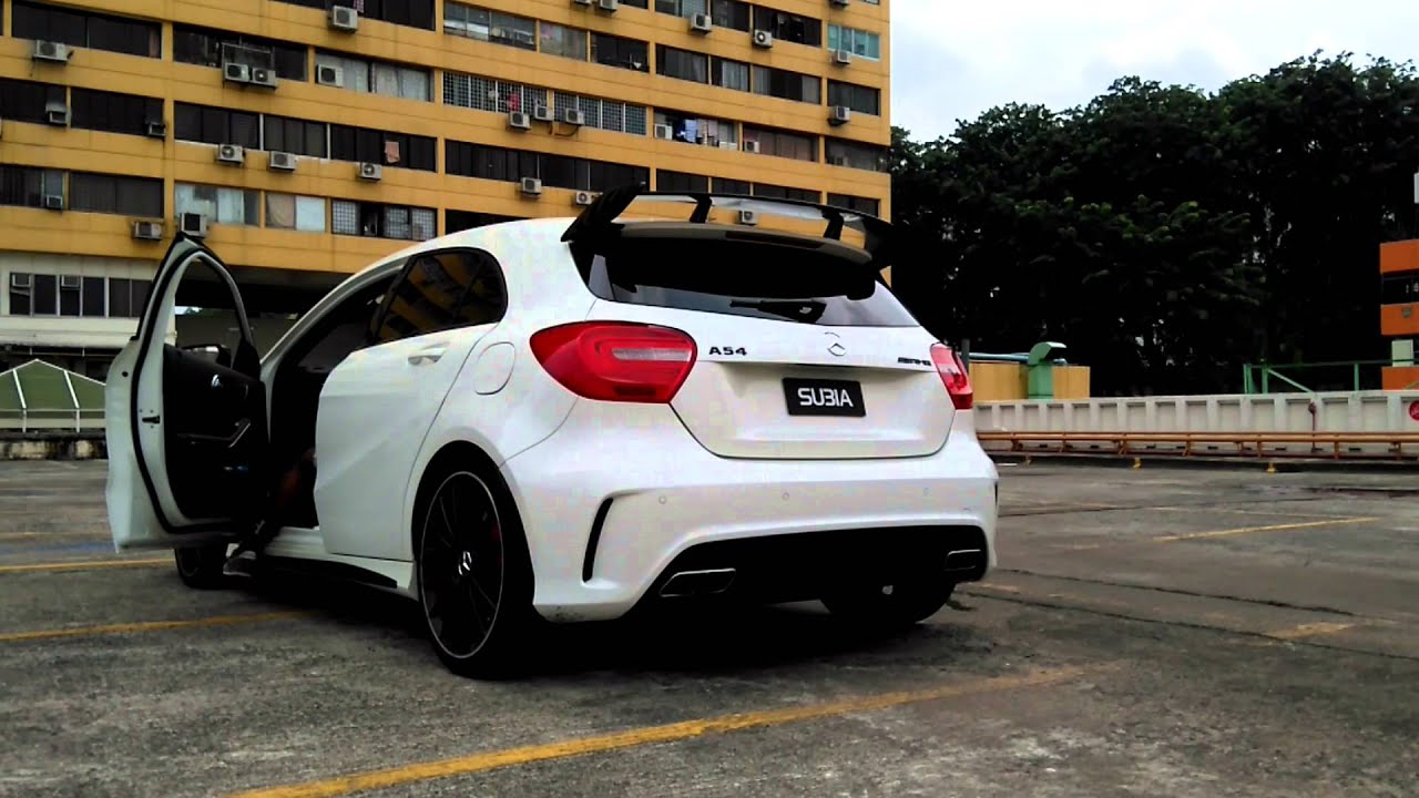 Mercedes-Benz A54 AMG Revving - YouTube