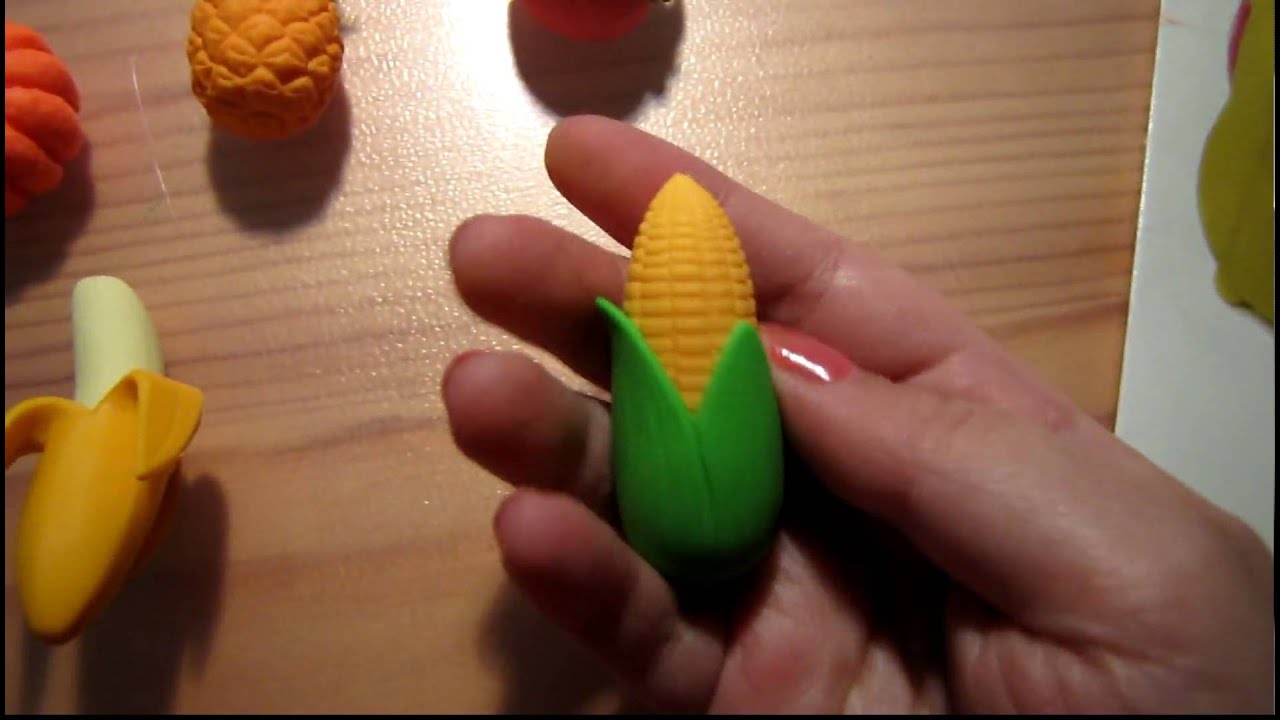 Japanese Iwako eraser collection 7 - YouTube