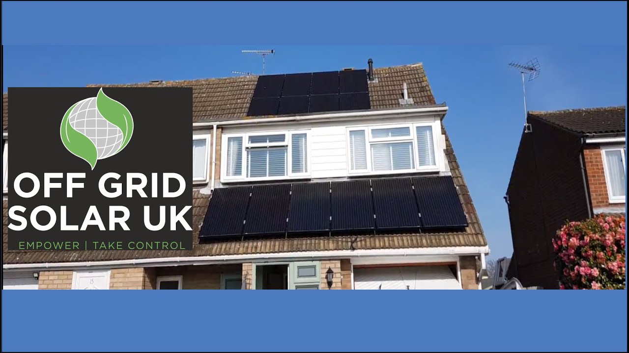 Tesla powerwall Homemade Modules Off Grid Solar UK April Upgrade - YouTube