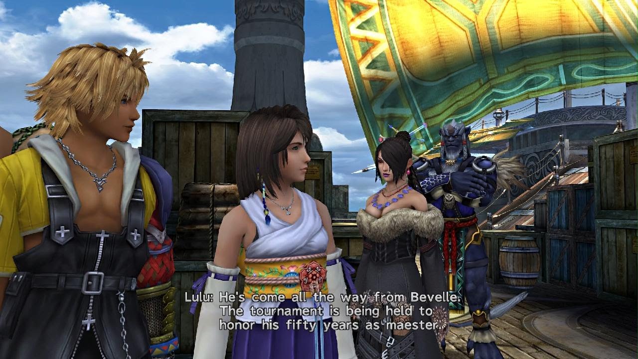 Final Fantasy X HD Remaster- Part 6- Luca - YouTube
