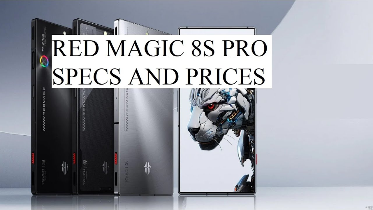 RED MAGIC 8S PRO SPECS AND PRICES New video - YouTube
