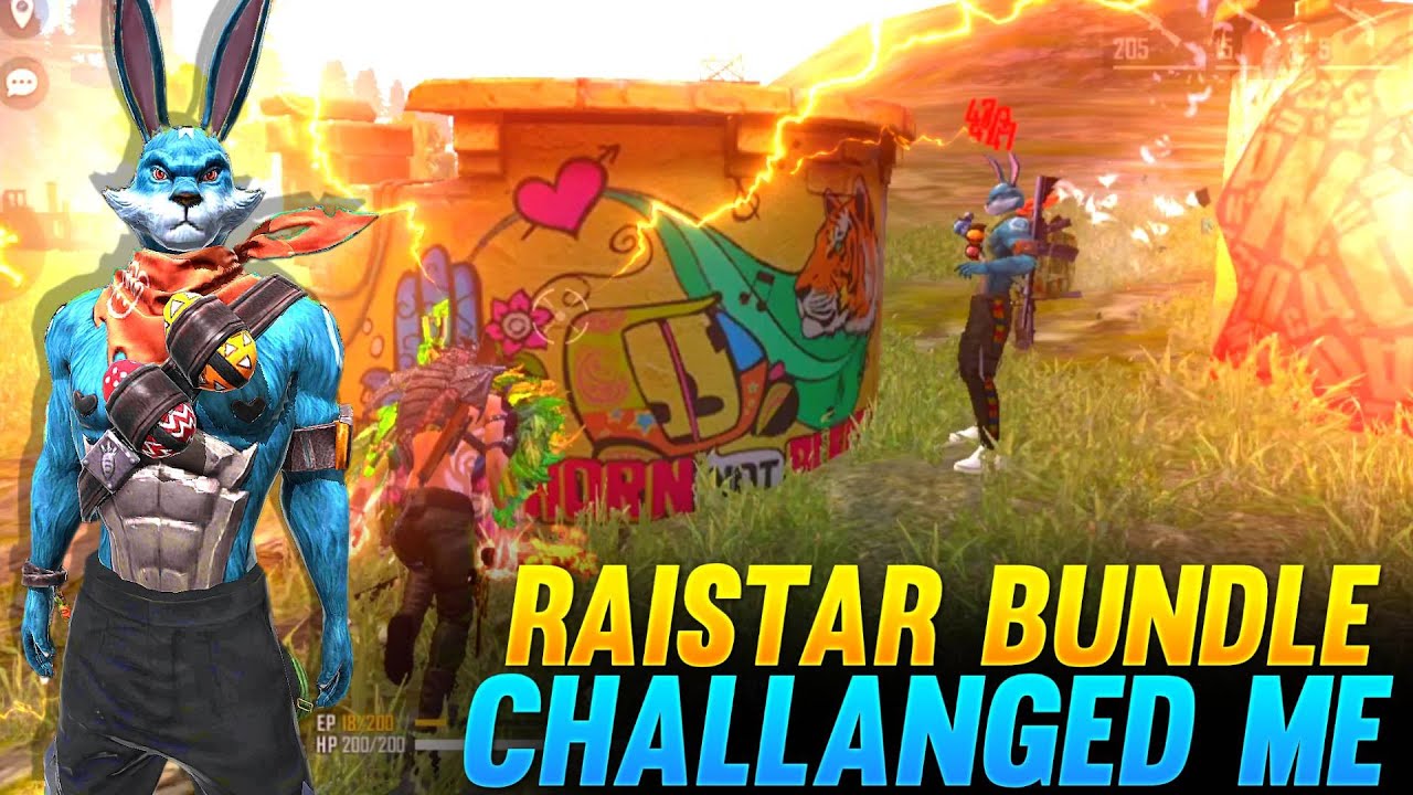 Raistar bundle Challanged Global Top 1- Garena Free Fire - YouTube