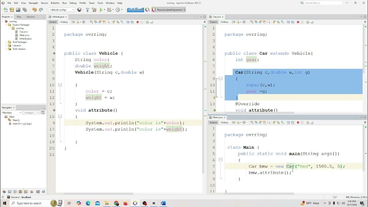 Super Keyword using Constructor in JAVA || JAVA OOP || PART- 8.2 - YouTube Super Keyword using Constructor in JAVA || JAVA OOP || PART- 8.2 - YouTube