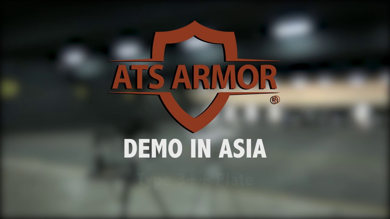 Hans Marrero brings ATS Armor III++ Plates to a Demo in Asia - YouTube