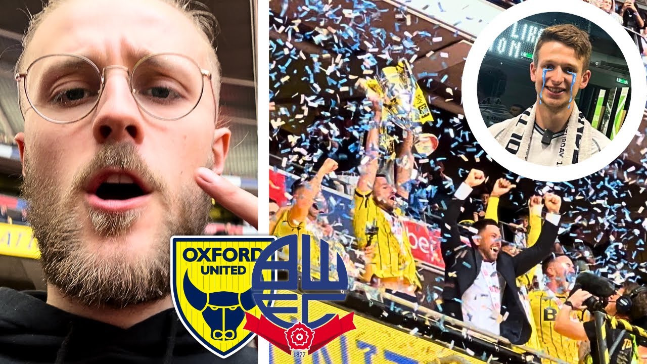 Thogden CRIES As Oxford Win PROMOTION To The Championship!!| Bolton vs ...