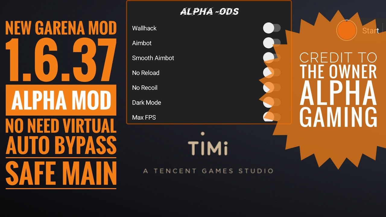 New codm mod menu | garena mod | 1.6.37 | auto bypass | safe main ...
