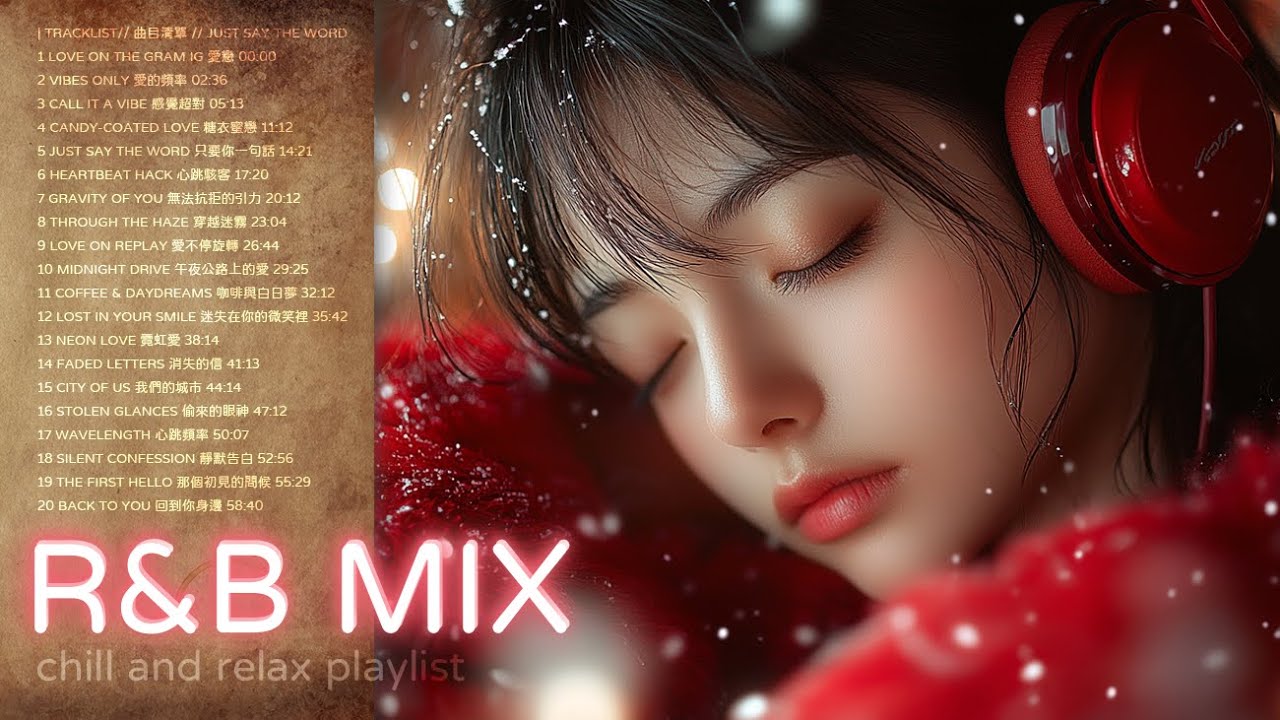 【R&B Mix Vol.09- Just Say the Word】20首冬季戀曲精選 完美搭配BGM/1小時專注工作/放鬆心情/助眠/早晨 ...
