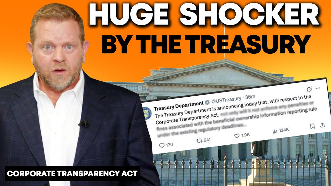 Corporate Transparency Act Shocker: Treasury Announces Major Updates ...