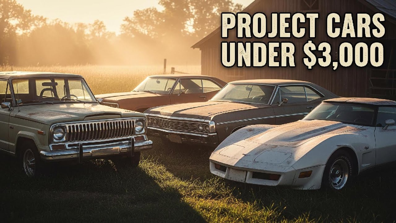 10 Project Cars Under $3,000 — Forgotten Classics Waiting for a Second ...