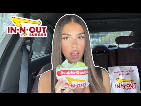 ASMR IN-N-OUT MUKBANG