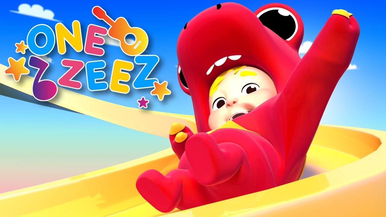 One Zeez - Slide Land | Outdoor Playground Fun - Nursery Rhymes ...