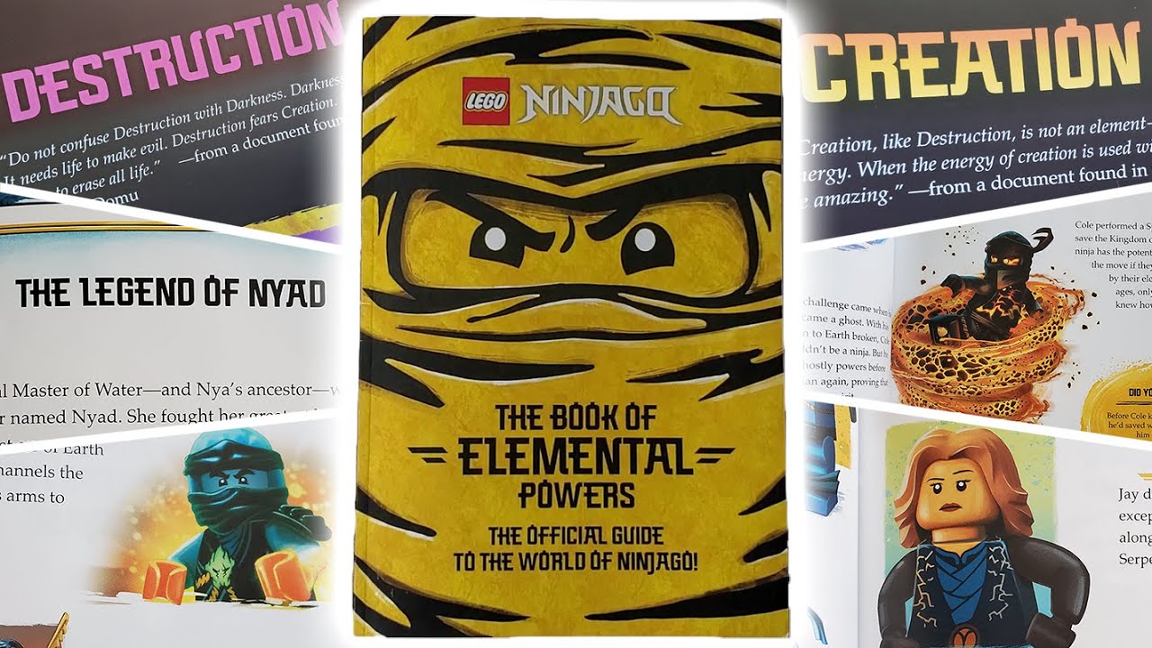 NINJAGO: The Book of Elemental Powers! (New Information!) - YouTube