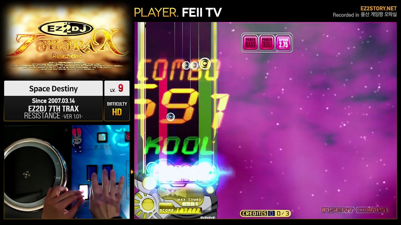 [EZ2DJ 7th : 1.01] 5Street (9) Space Destiny [HD] - YouTube