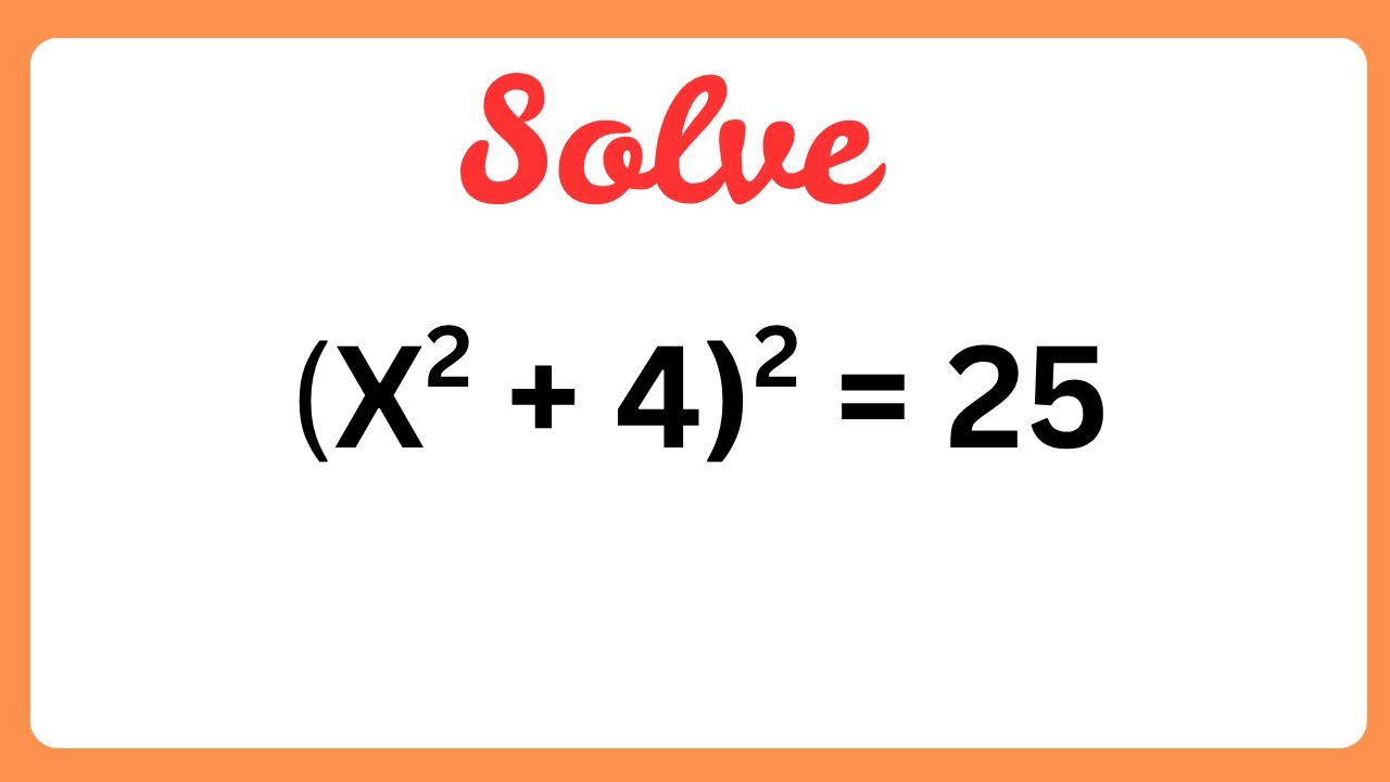 A Nice algebra math question| can you solve for x?| Math olympiad - YouTube
