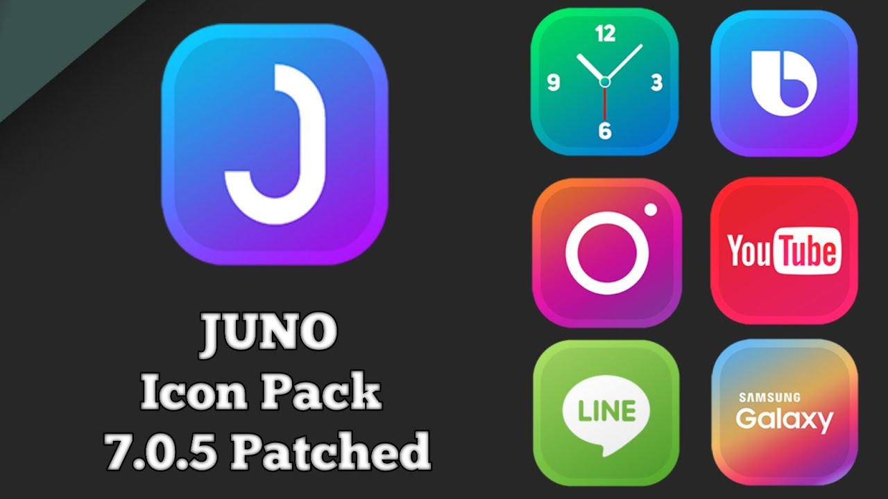 Juno – Paket Ikon 7.0.5_Icon_Dengan Skema warna yang keren dan indah ...