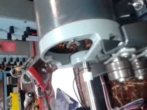 Motor de Inducción con rotor devanado desarmable. - YouTube