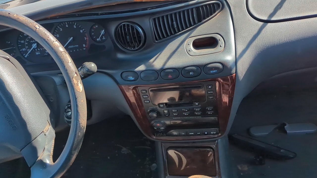 1999 Daewoo Leganza Radio Stereo Removal How To - YouTube