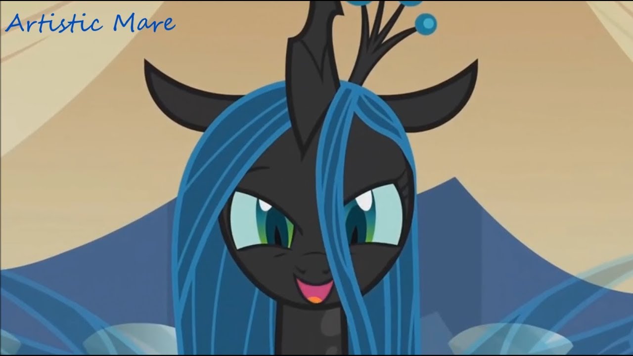 MLP EG & TMNT: The Little Mermaid: Queen Chrysalis' Lair (Poor ...