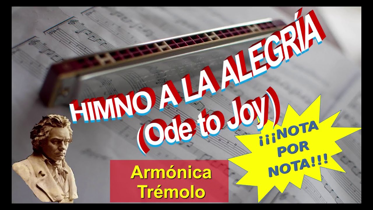 Himno a la Alegría | Tutorial para Armónica Trémolo - How to Play Ode ...