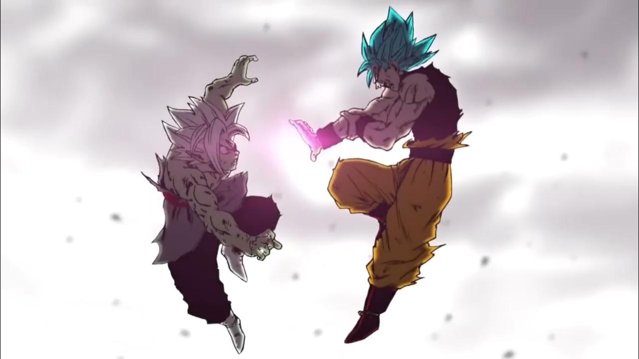 Goku vs zamasu manga animation - YouTube